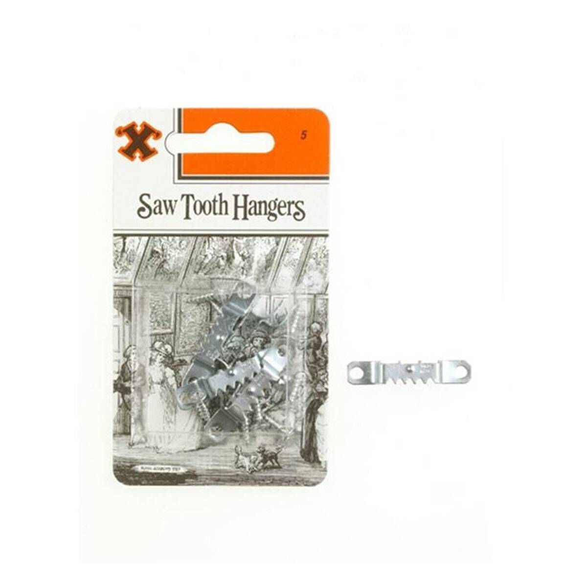 Saw Tooth Hangers 5 Pack | Hobbycraft
