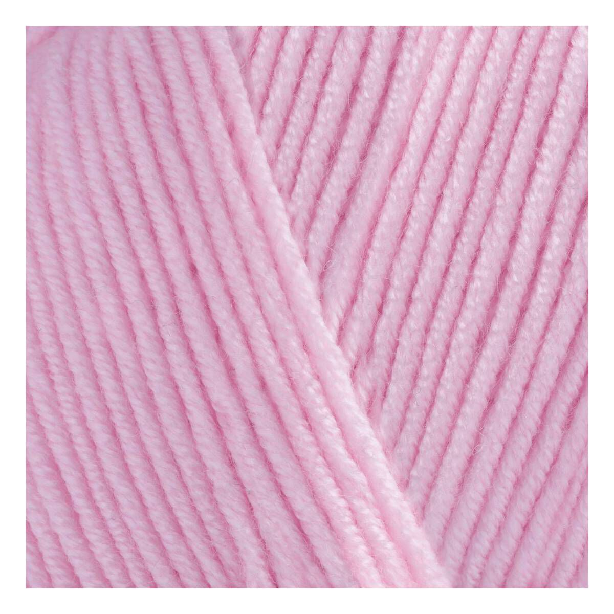 Women's Institute Light Pink Soft and Cuddly DK Yarn 50g | Hobbycraft