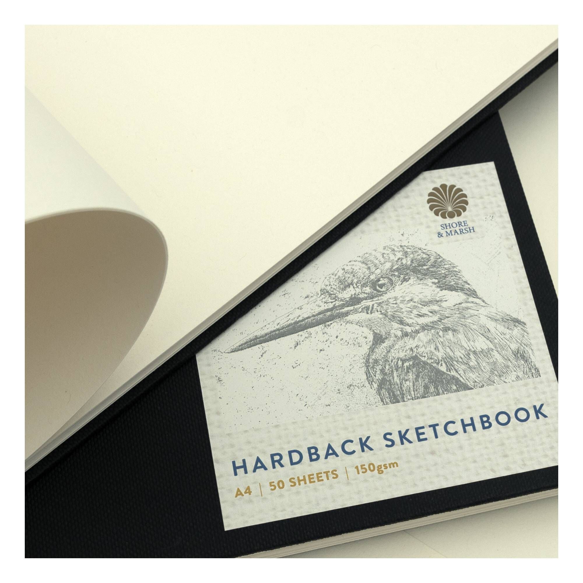 Shore & Marsh Landscape Hardback Sketchbook A4 50 Sheets | Hobbycraft
