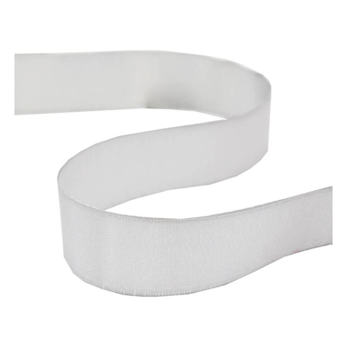 Light Silver Satin Ribbon 20mm x 15m | Hobbycraft