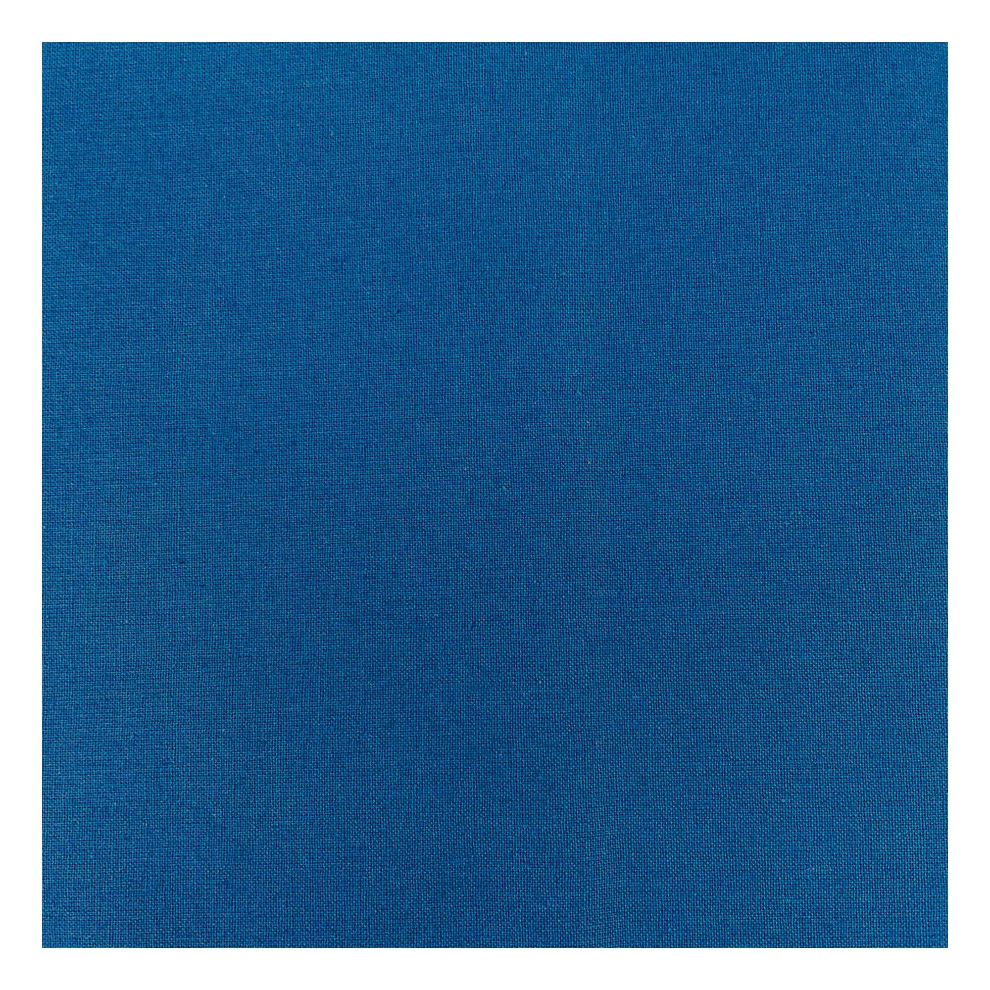 Brilliant Blue Cotton Homespun Fabric by the Metre | Hobbycraft