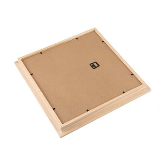 Light Wood Deep Box Frame 28.5cm x 28.5cm | Hobbycraft
