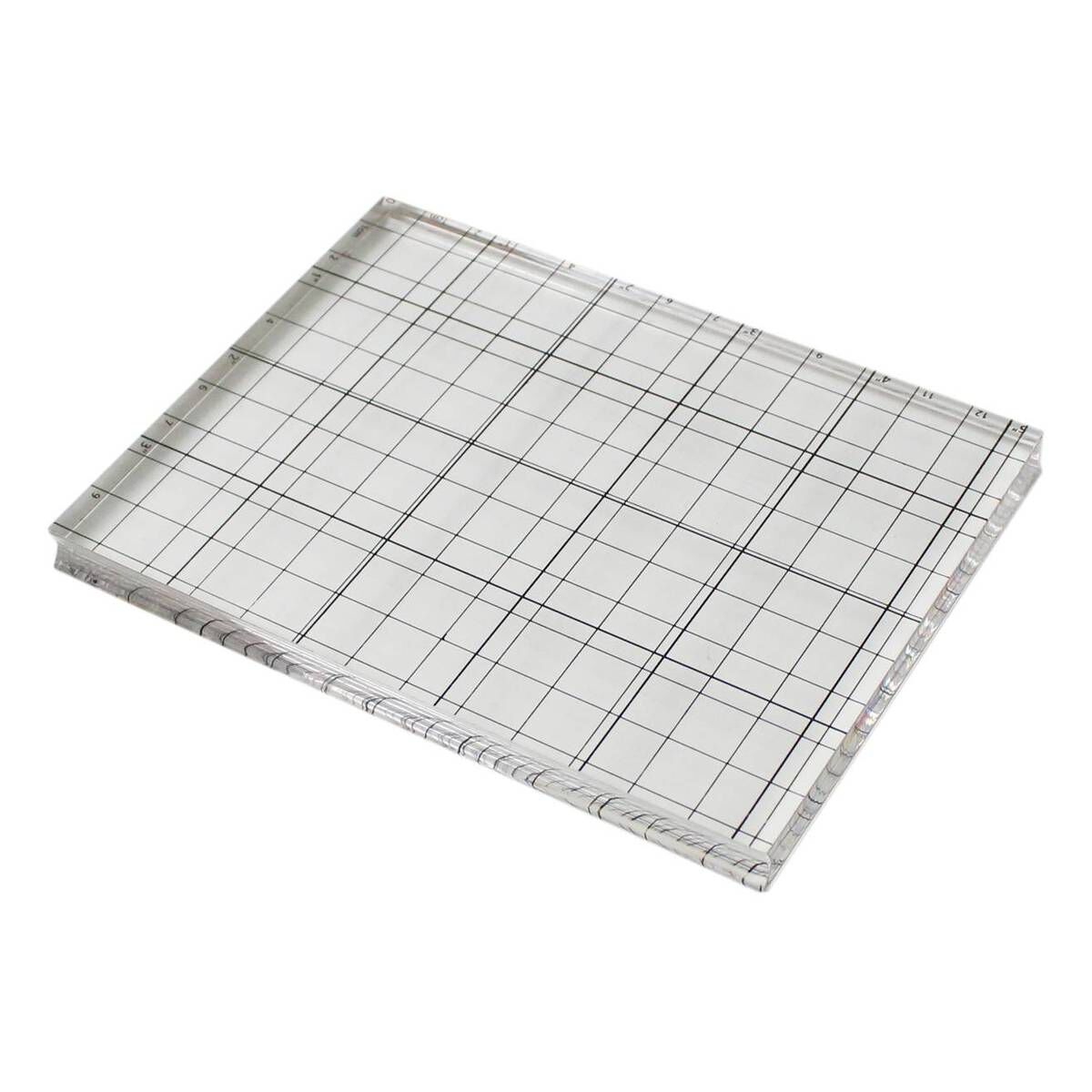 Clear Acrylic Printing Block 10cm x 13cm | Hobbycraft