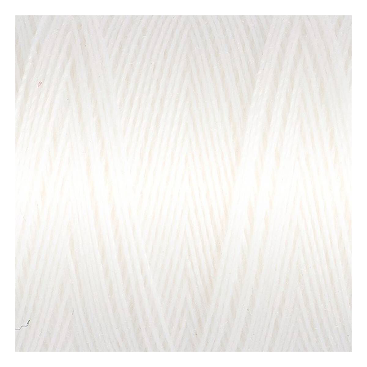 Gutermann White Sew All Recycled rPET Thread 100m (800) | Hobbycraft