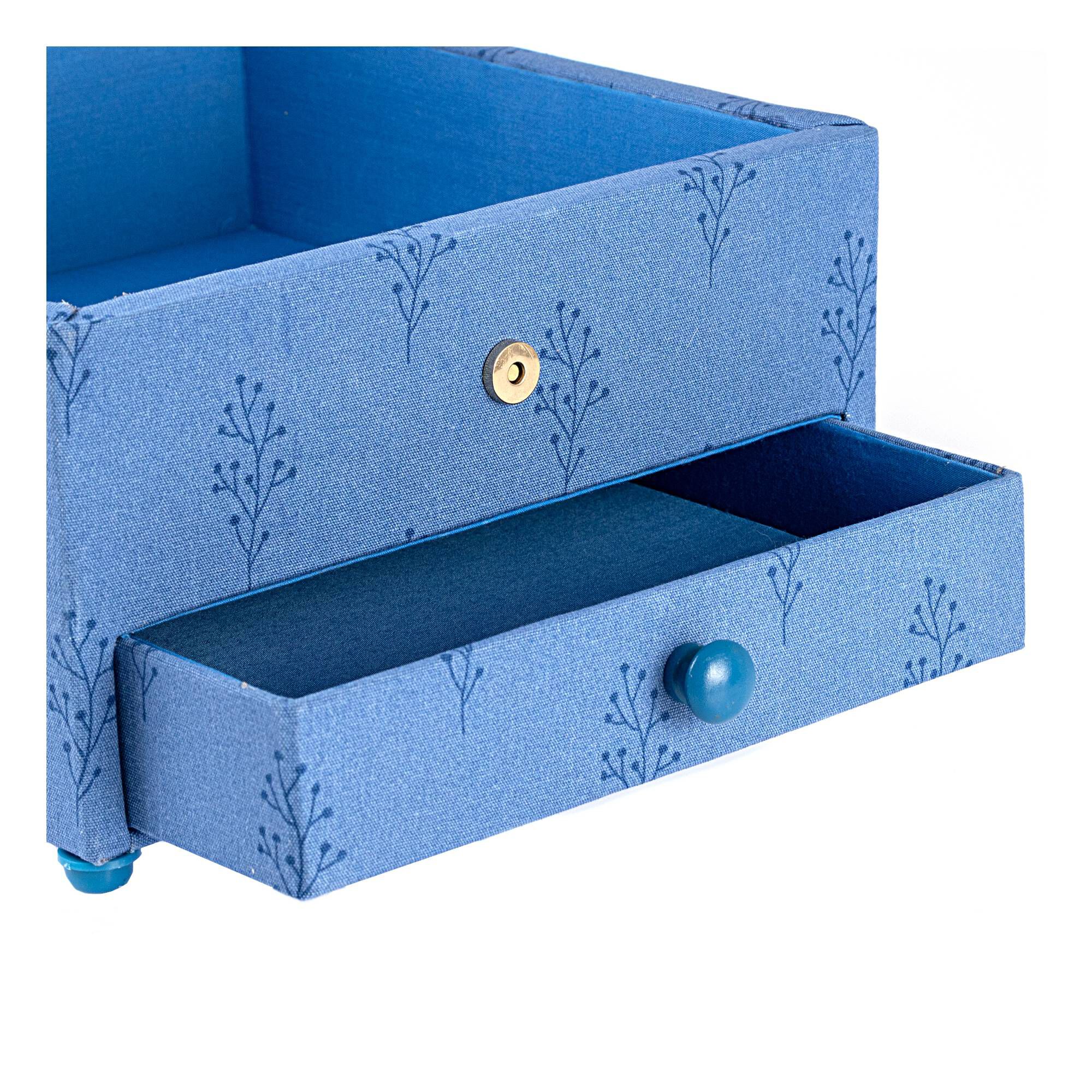 Budding Fern Large Sewing Box with Drawer | Hobbycraft