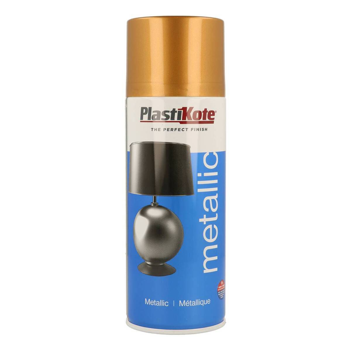 PlastiKote Antique Gold Metallic Spray Paint 400ml | Hobbycraft