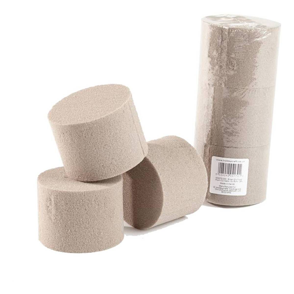 Dry Foam Cylinders 3 Pack | Hobbycraft