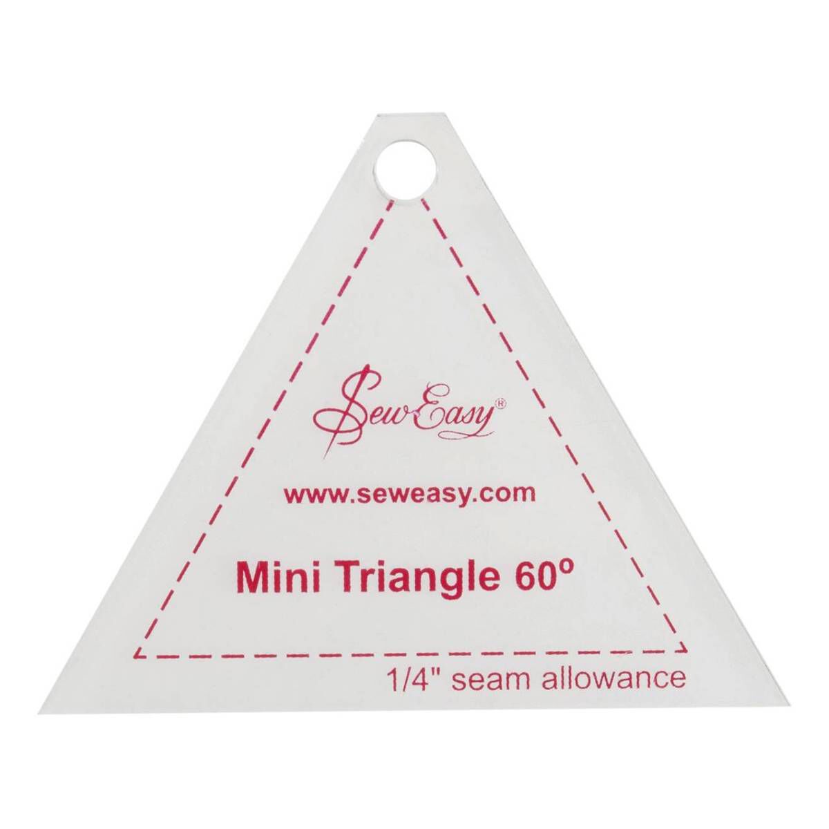 Sew Easy Mini 60 Degree Triangle Template | Hobbycraft
