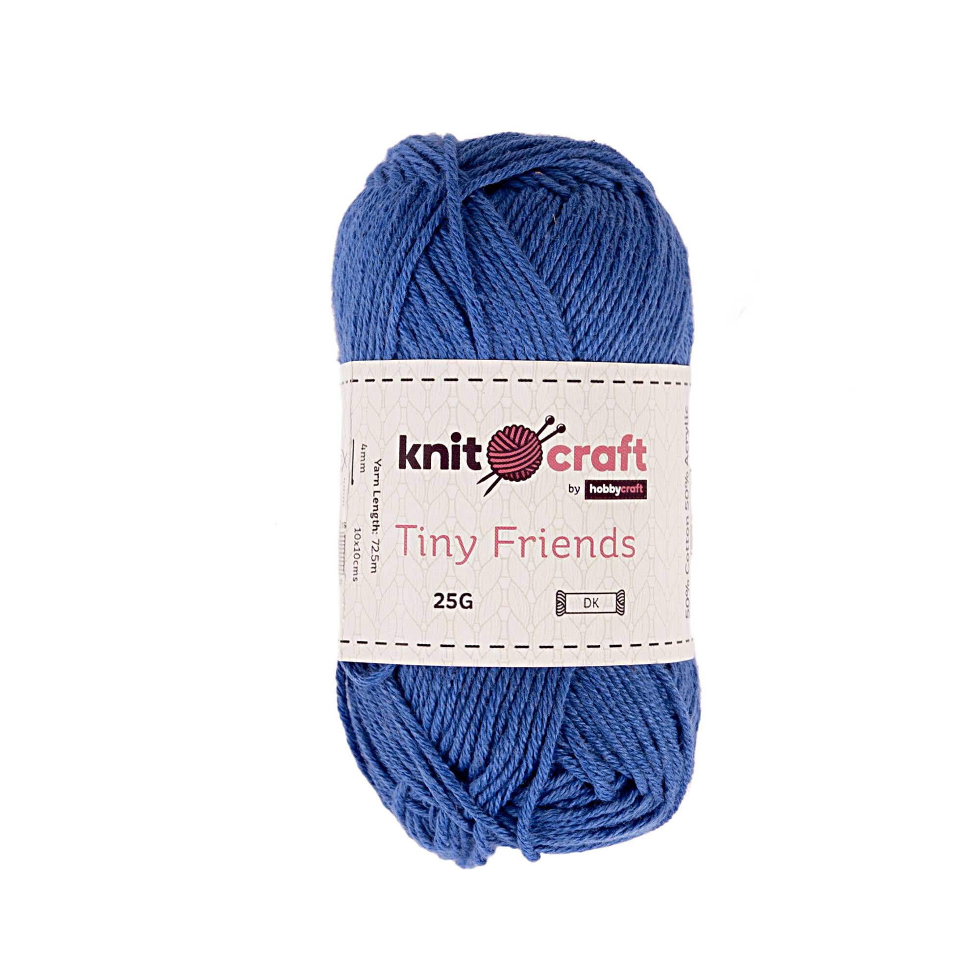 Knitcraft Blue Tiny Friends Yarn 25g | Hobbycraft