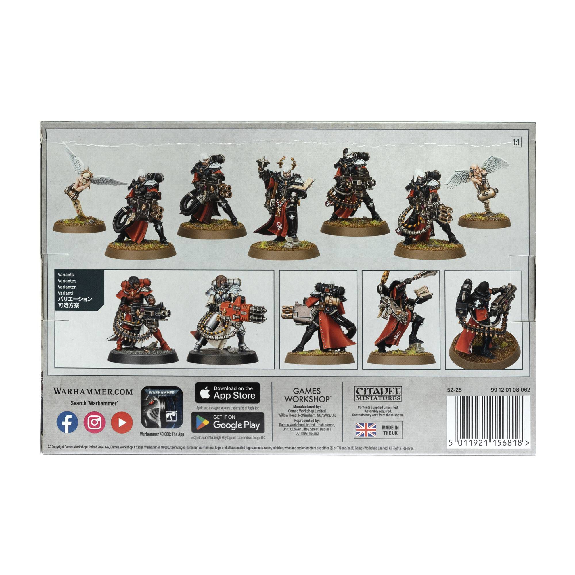 Warhammer 40,000 Adepta Sororitas Retributor Squad | Hobbycraft