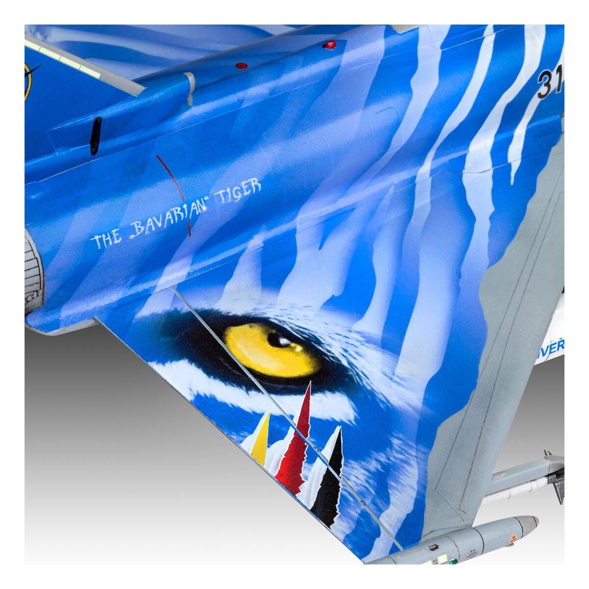 Revell Eurofighter Typhoon Bavarian Tiger 2021 Model Kit 1:72 | Hobbycraft
