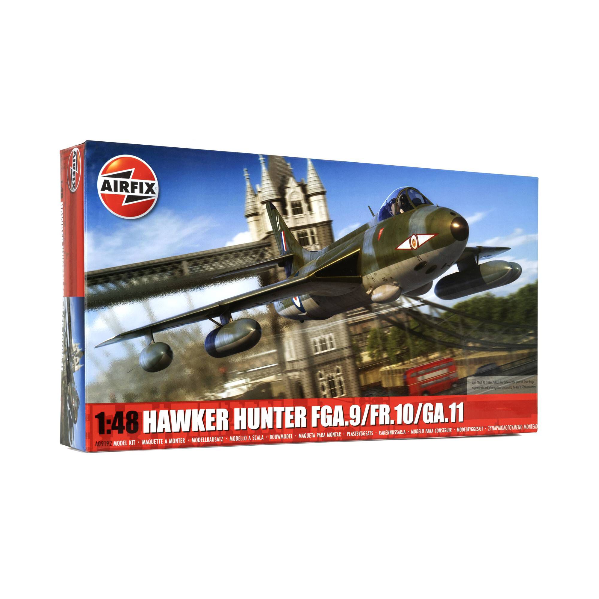 Airfix Hawker Hunter FGA.9/FR.10/GA.11 Model Kit 1:48 | Hobbycraft