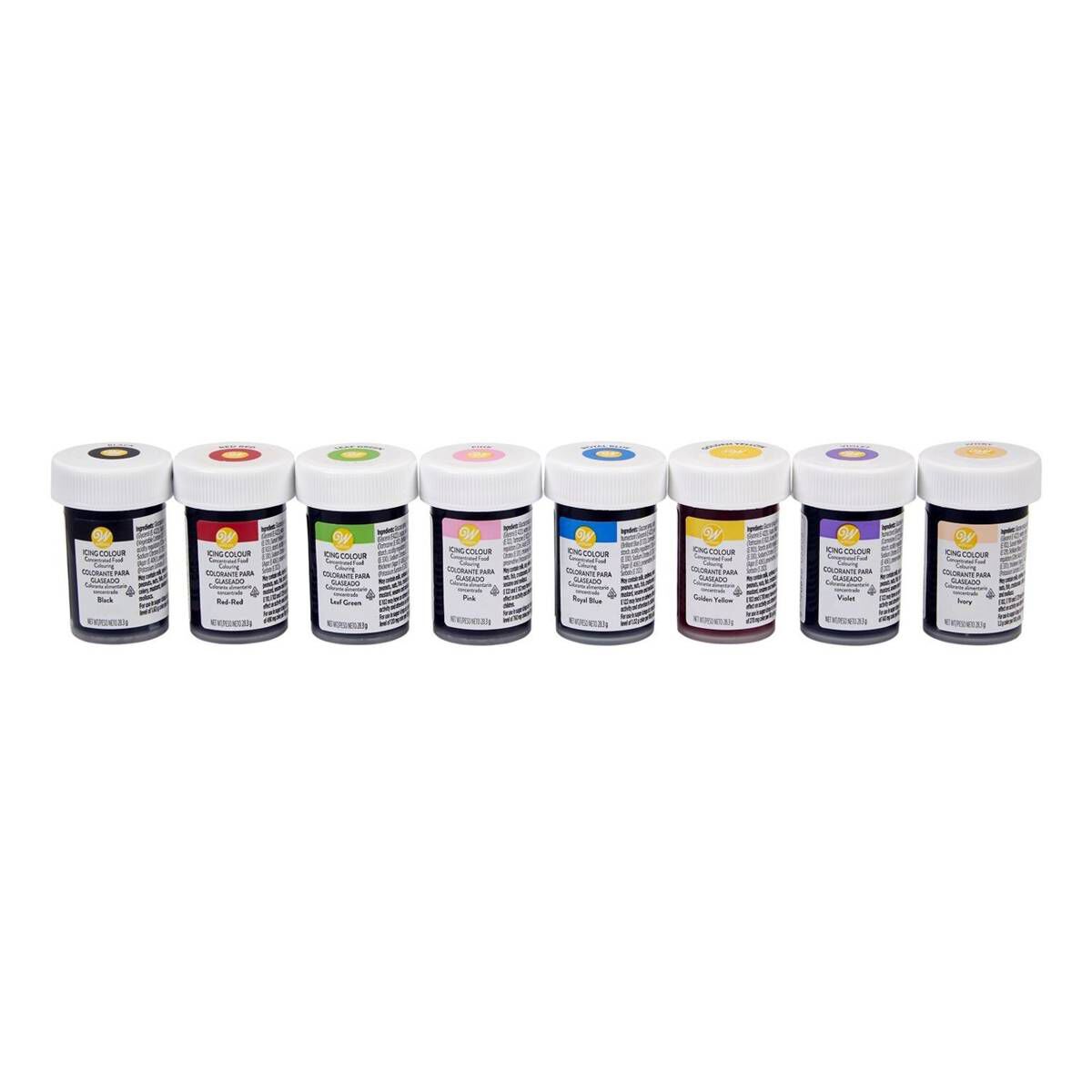 Wilton Icing Colours Set 8 Pack | Hobbycraft