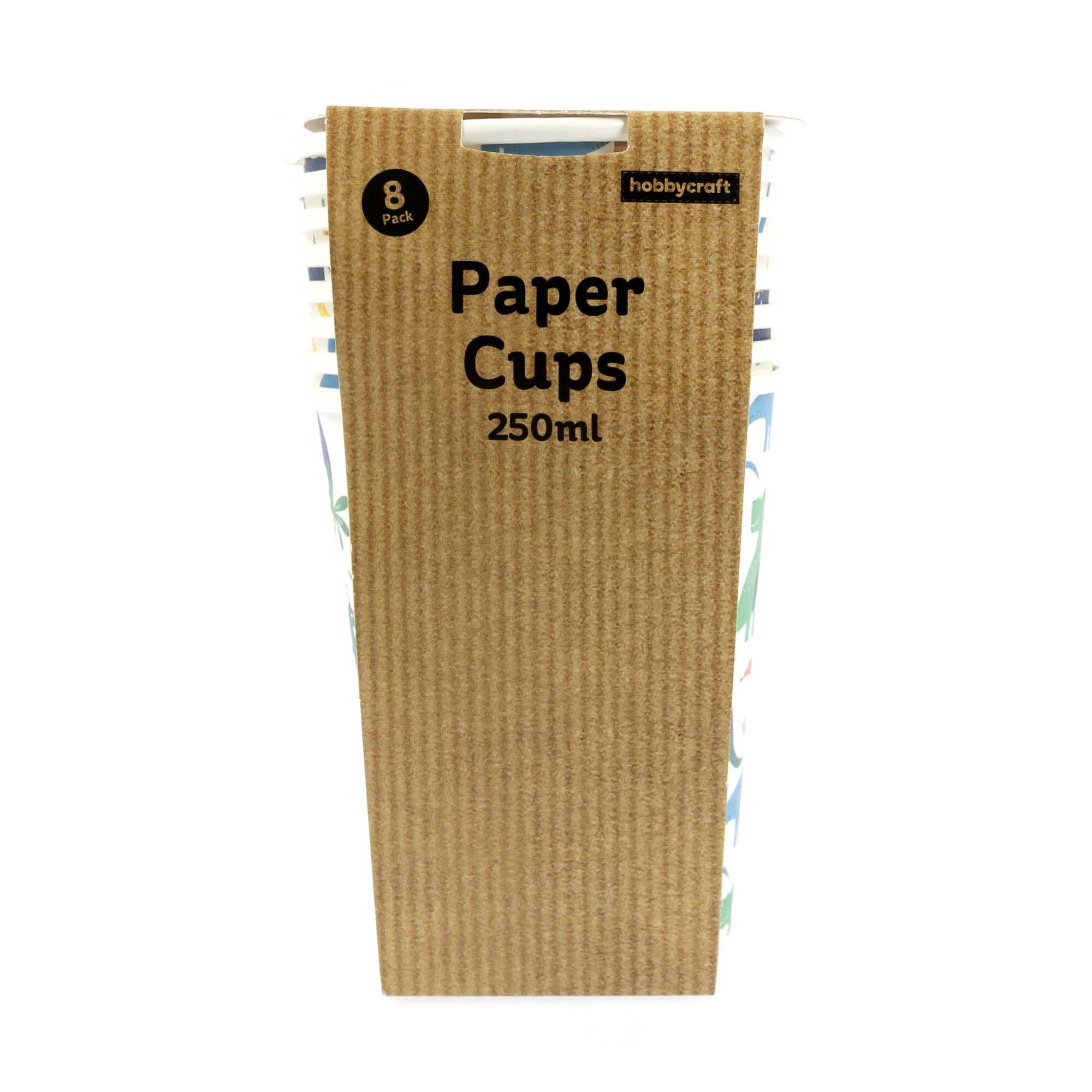Dinosaur Party Paper Cups 8 Pack | Hobbycraft