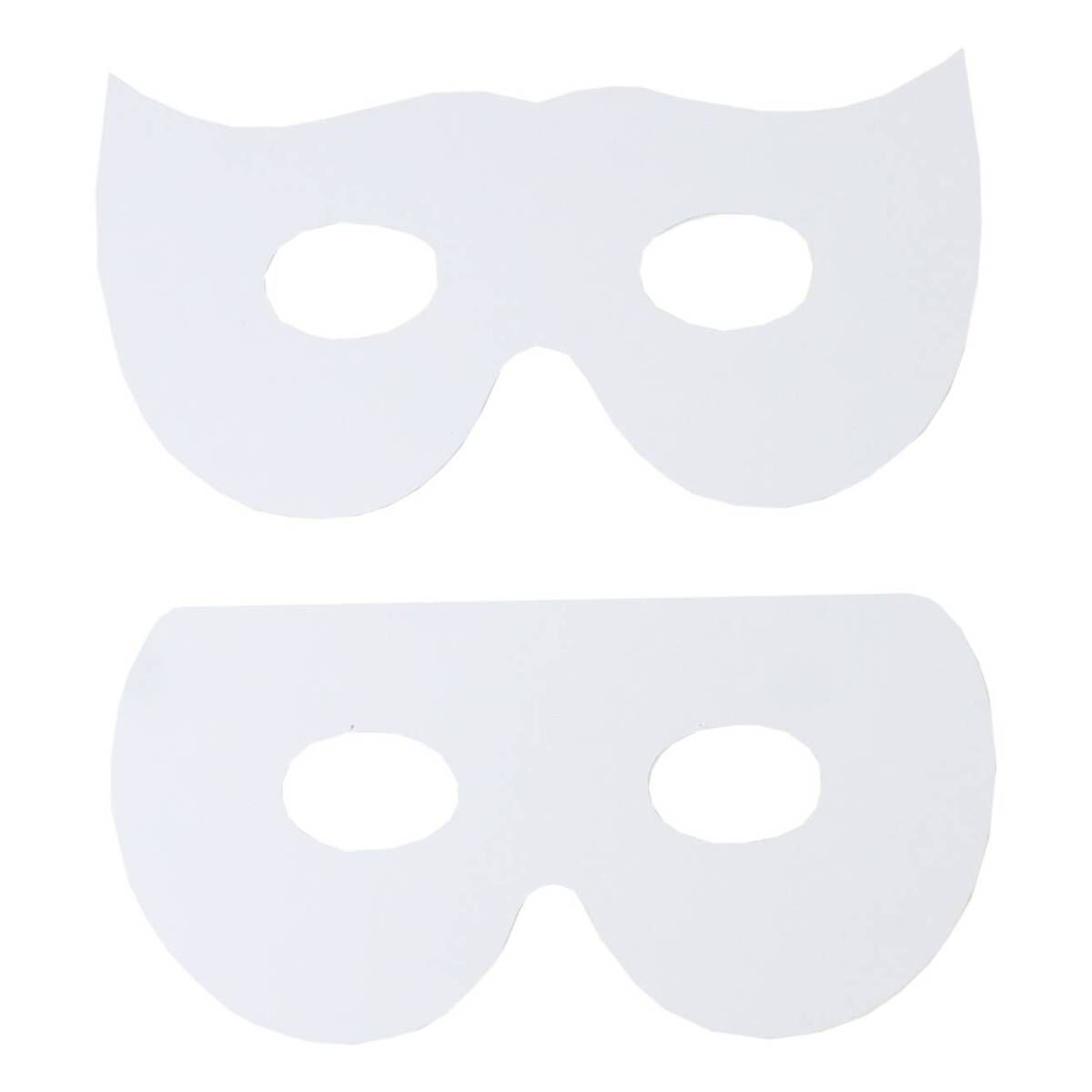 Mask Card Shapes 10 Pack | Hobbycraft