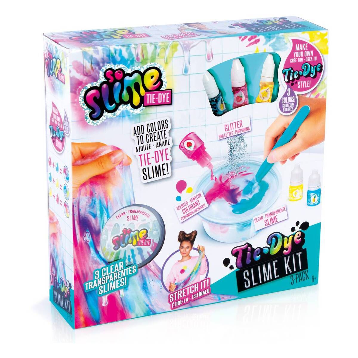 So Slime Tie-Dye Slime Kit 3 Pack | Hobbycraft