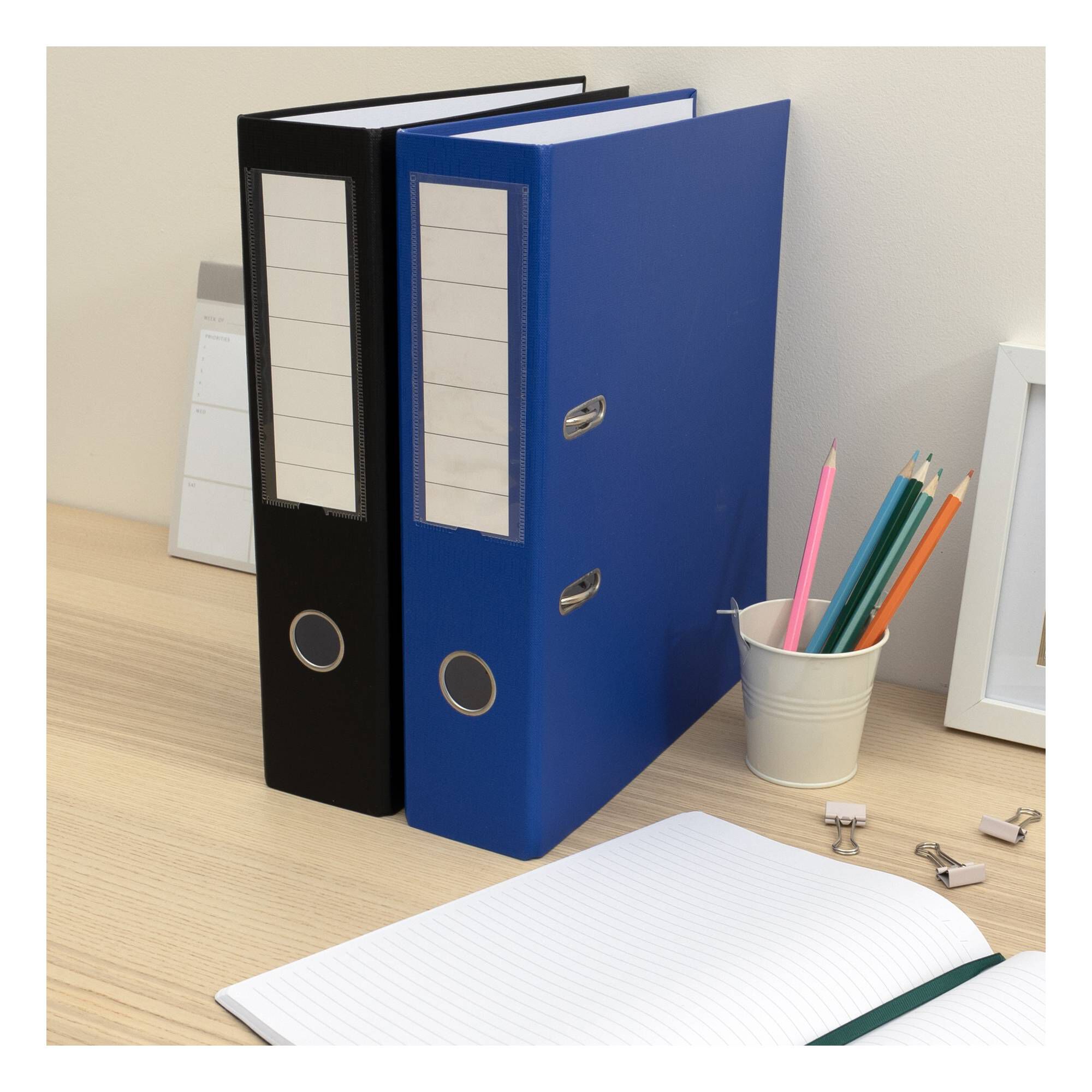 Blue A4 Lever Arch File | Hobbycraft