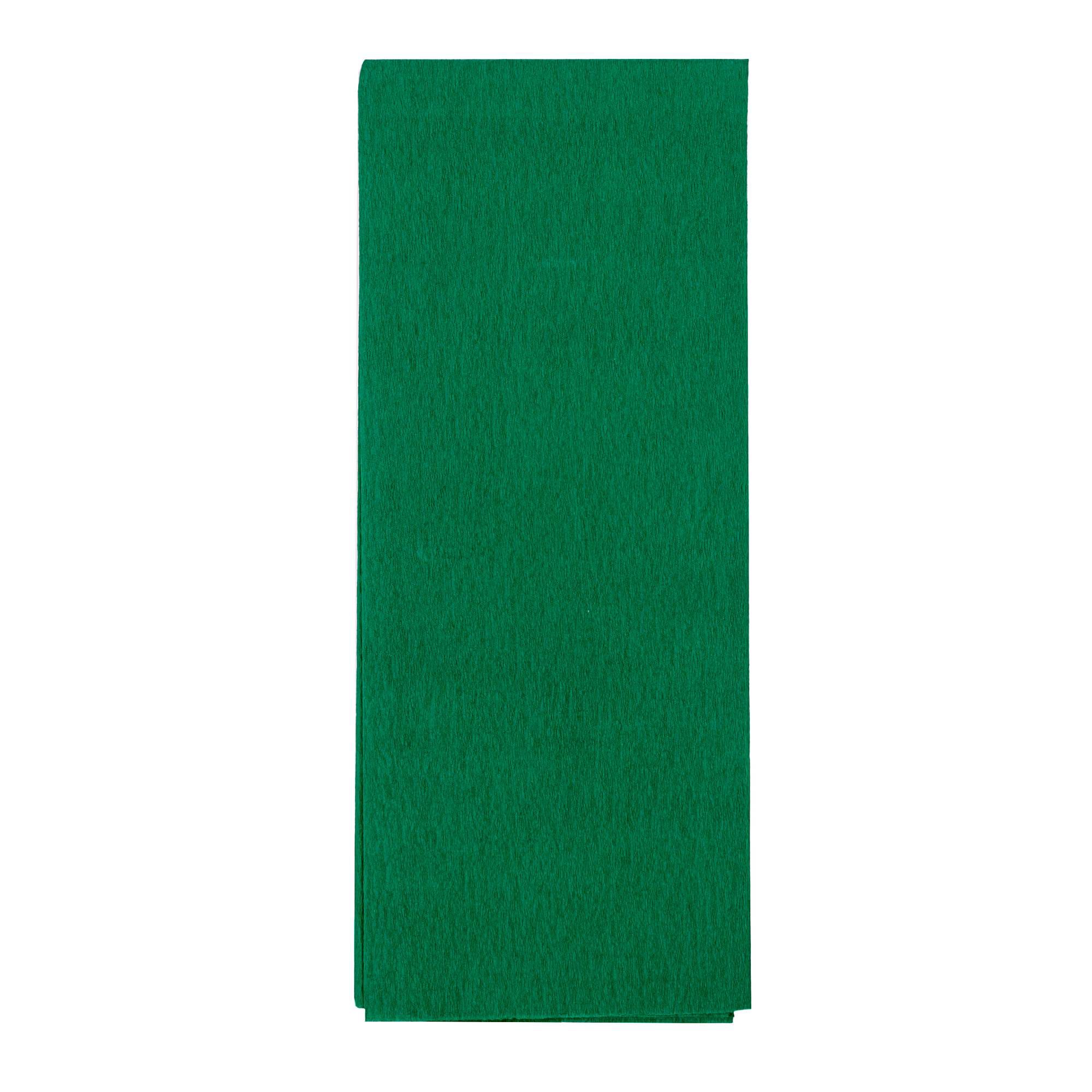 Dark Green Crepe Paper 100cm x 50cm | Hobbycraft