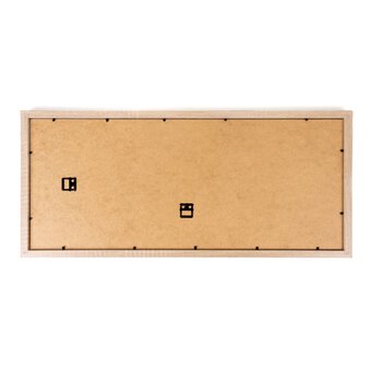 Light Oak Multi Aperture Frame 60cm x 25cm | Hobbycraft