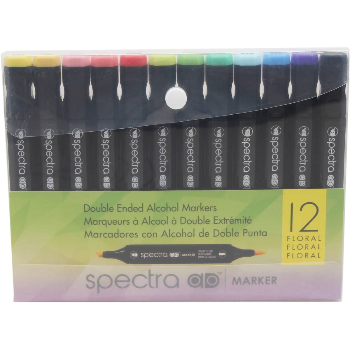Floral Spectra AD Markers 12 Pack | Hobbycraft