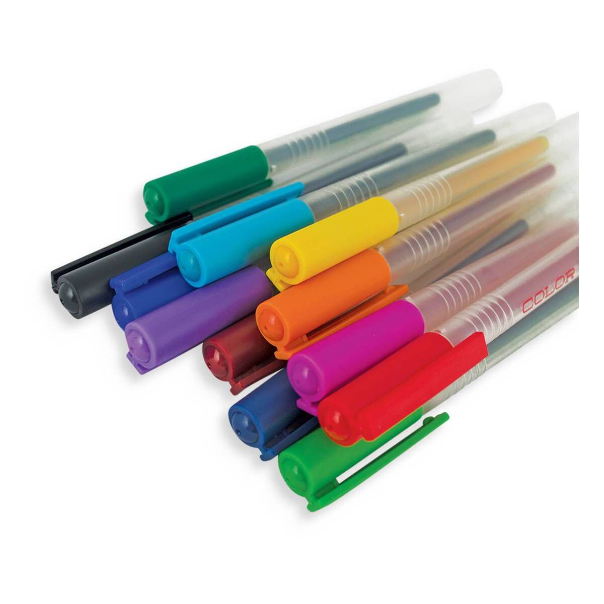 Color Luxe Coloured Gel Pens 12 Pack | Hobbycraft