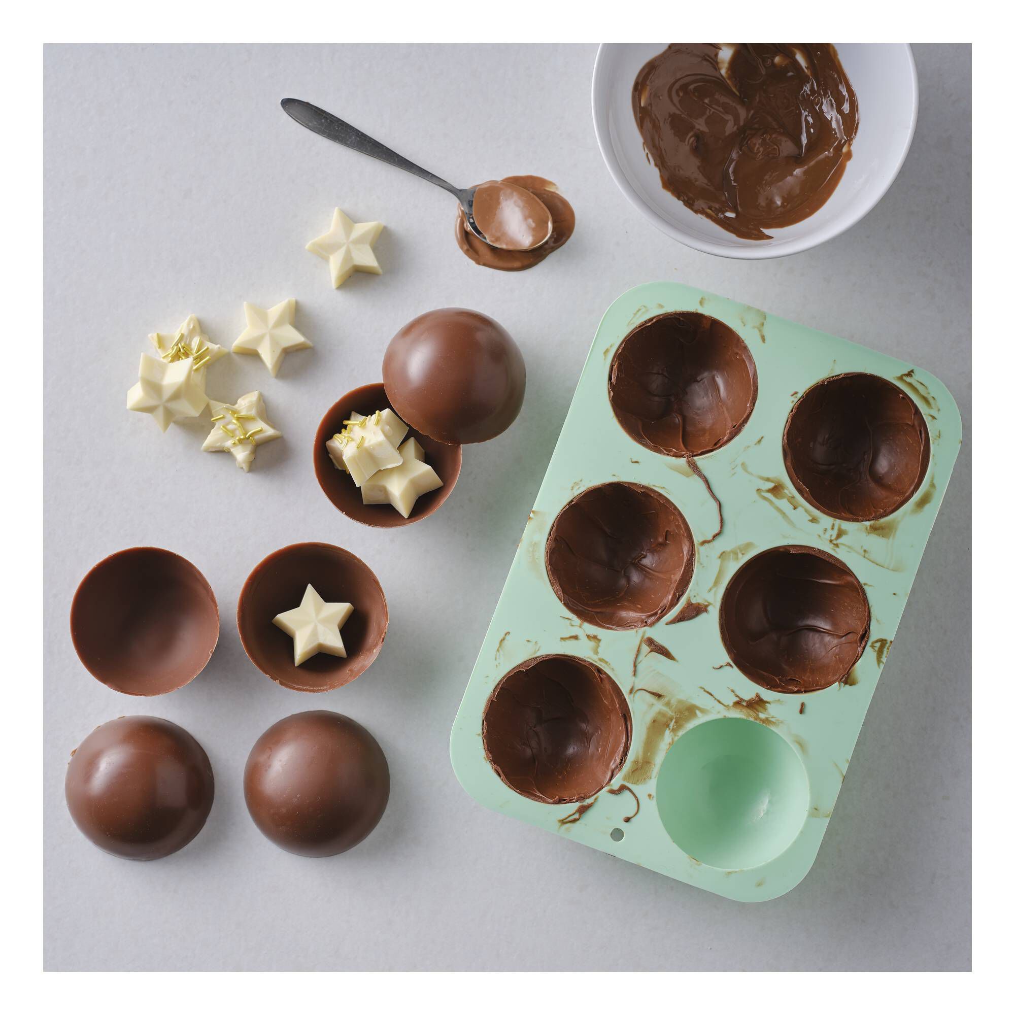 Whisk Sphere Silicone Candy Mould 6 Wells | Hobbycraft