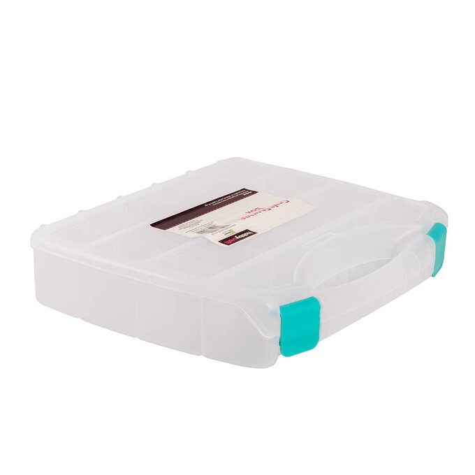 Craft Storage Box 30.5cm x 25.5cm x 6cm | Hobbycraft