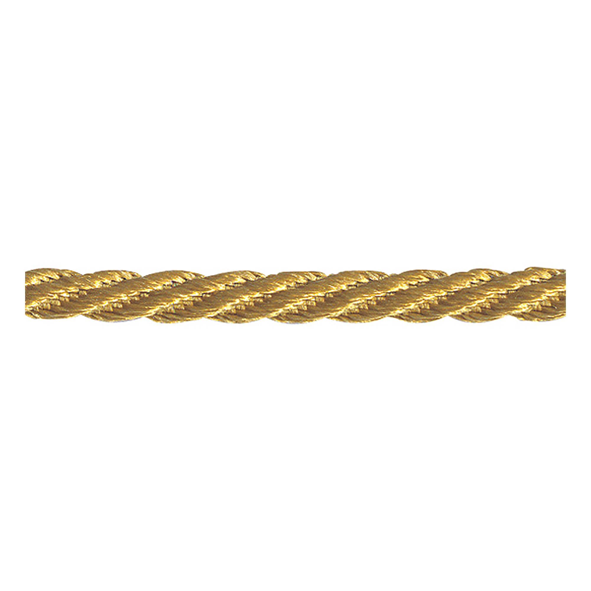Berisfords Honey Gold Barley Twist Rope by the Metre | Hobbycraft
