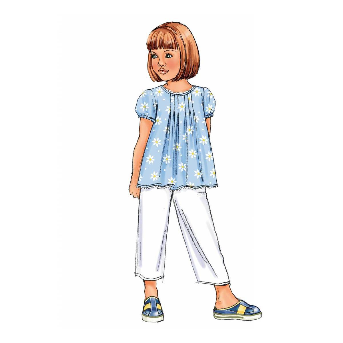 Butterick Girls’ Separates Sewing Pattern B4176 (2-5) | Hobbycraft