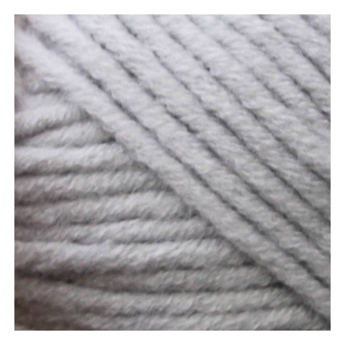 Women’s Institute Pale Grey Soft and Chunky Yarn 100g | Hobbycraft