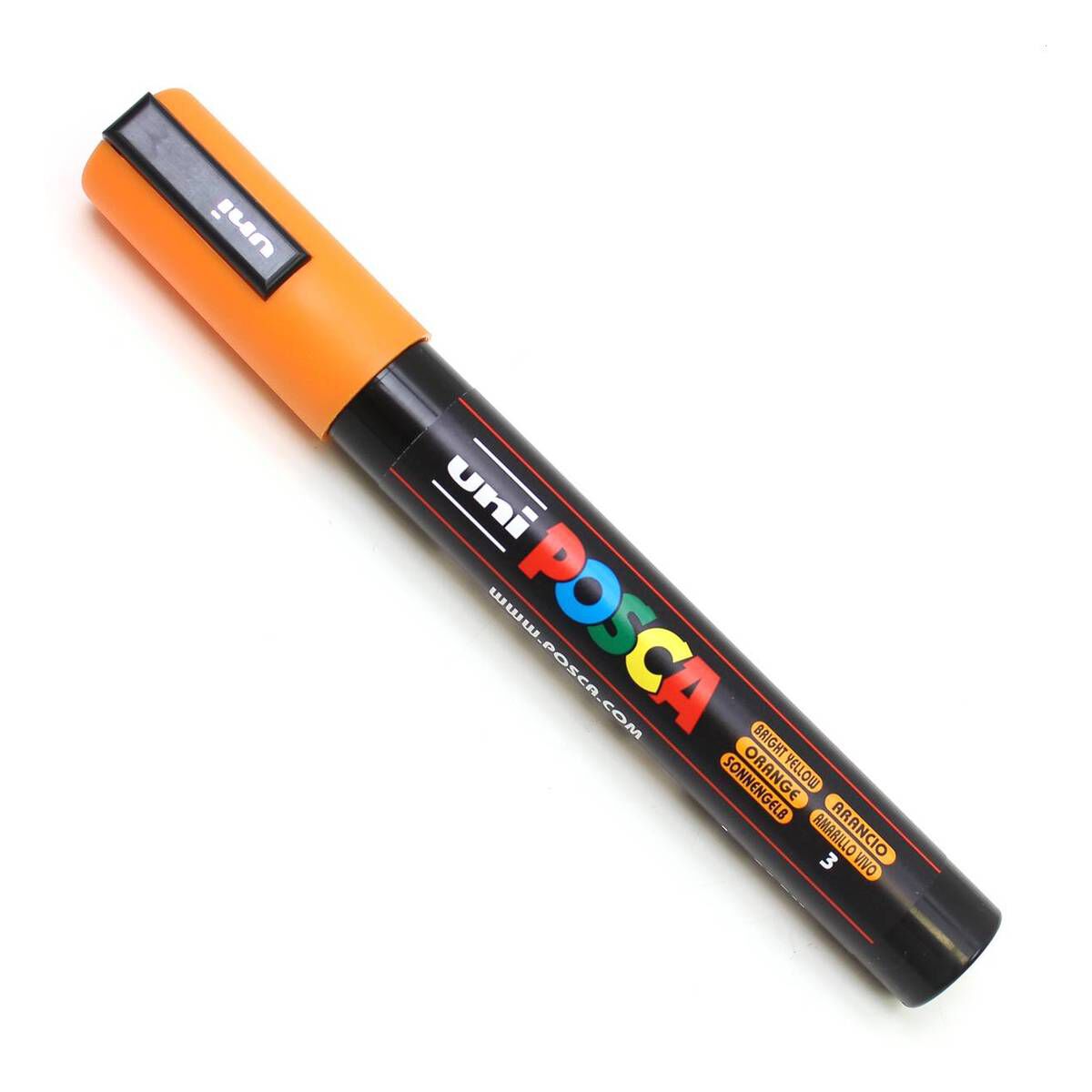 Uni-ball Bright Yellow Posca Marker PC-5M | Hobbycraft