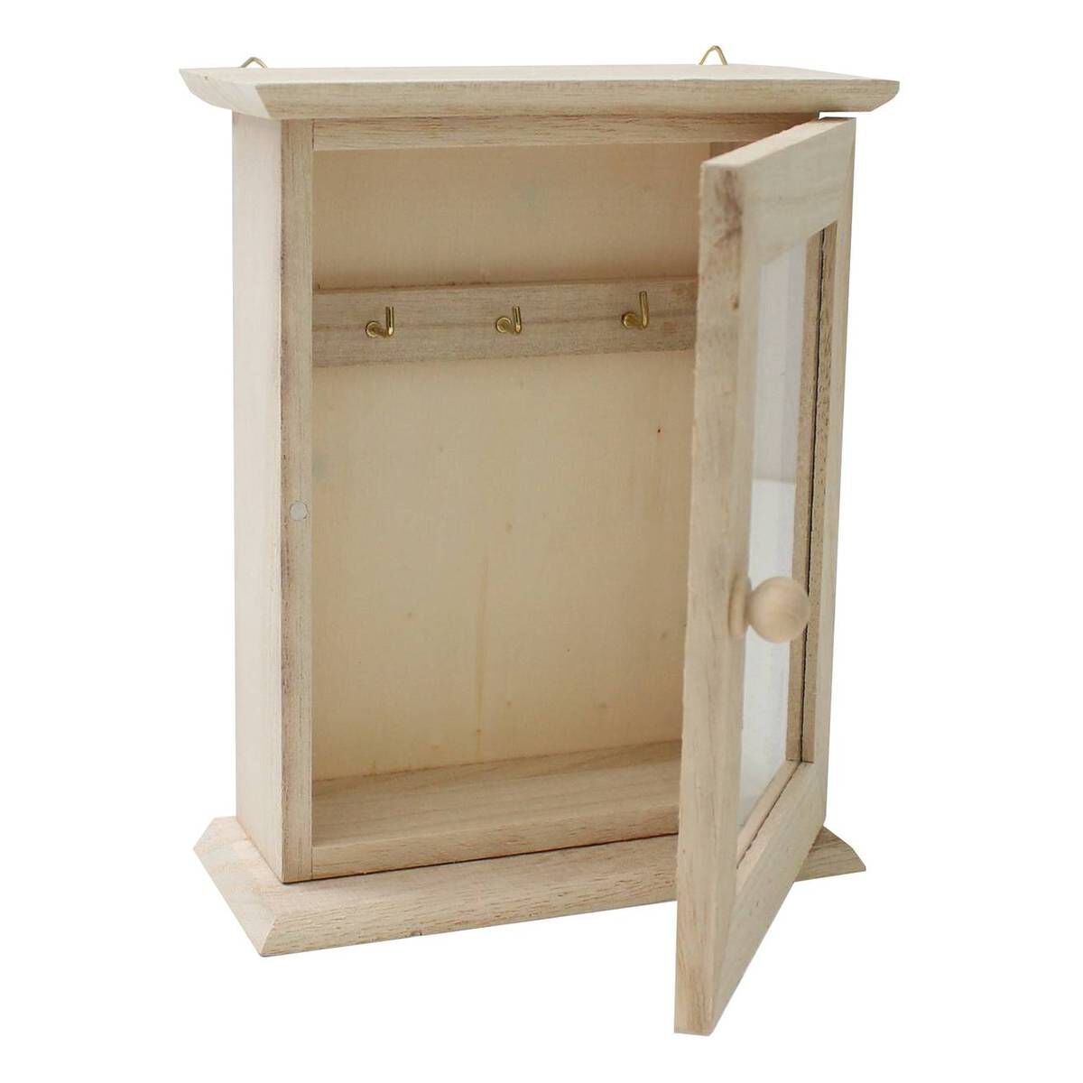 Wooden Key Cabinet 18cm | Hobbycraft