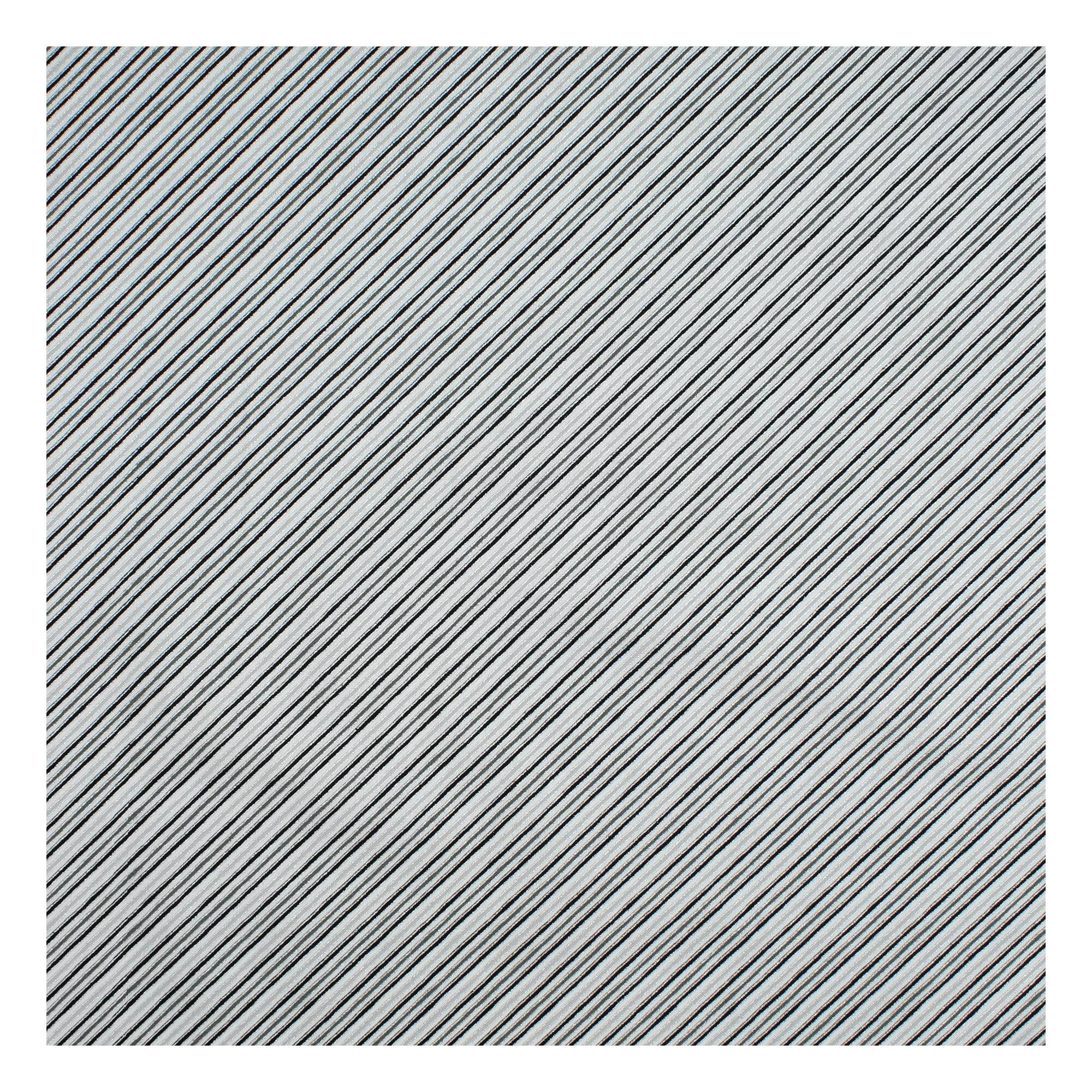 Robert Kaufman Silver Metal Stripe Cotton Fabric by the Metre | Hobbycraft