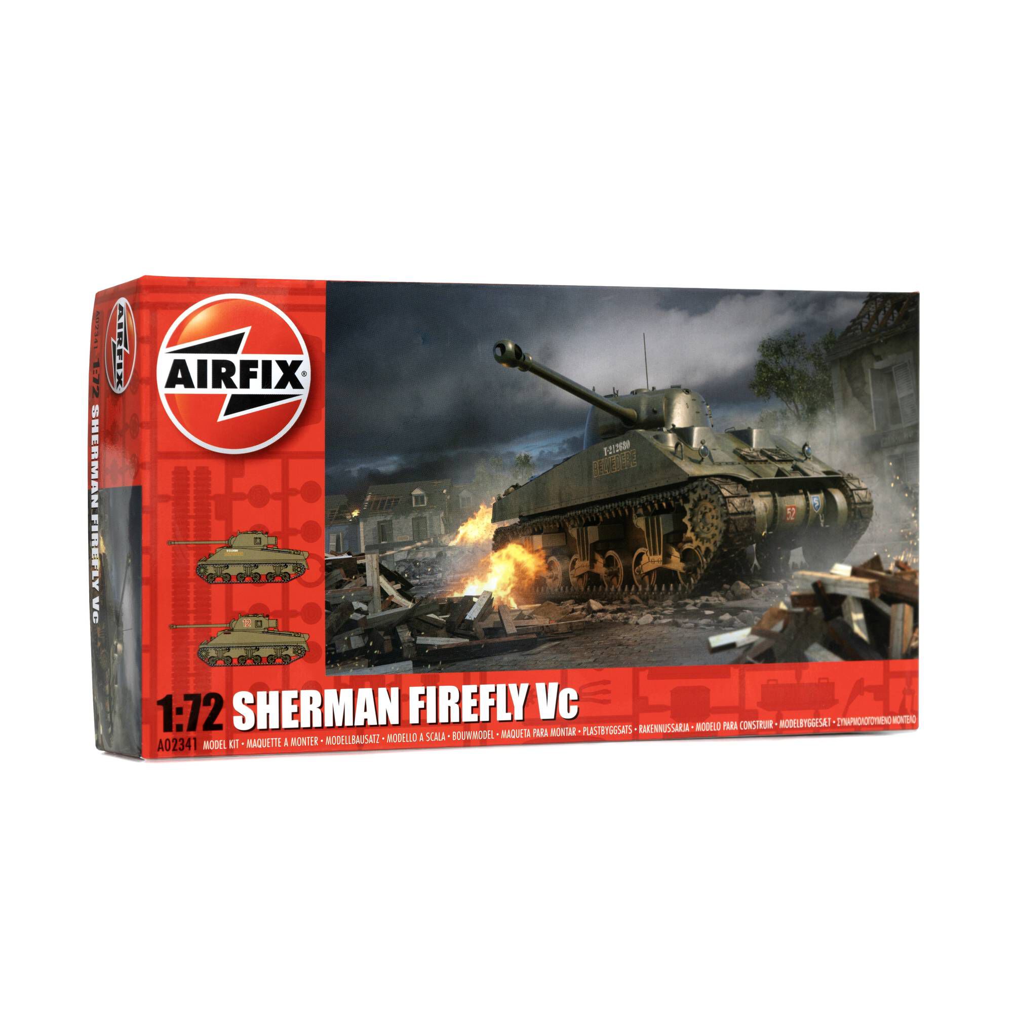 Airfix Sherman Firefly Vc Model Kit 1:72 | Hobbycraft