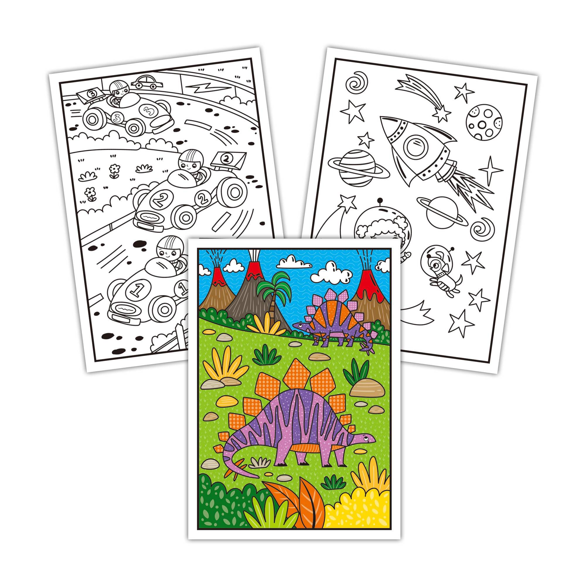 Galt Hidden Pattern Colouring Book | Hobbycraft