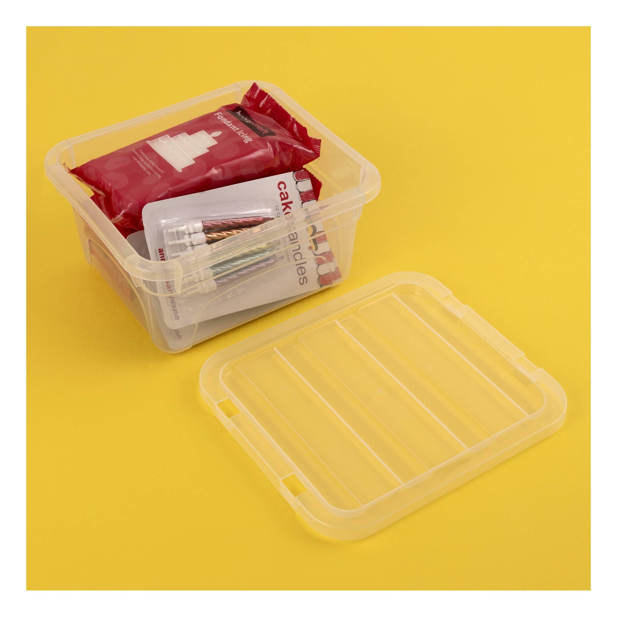 Whitefurze Mini Spacemaster 2 Litre Storage Box | Hobbycraft