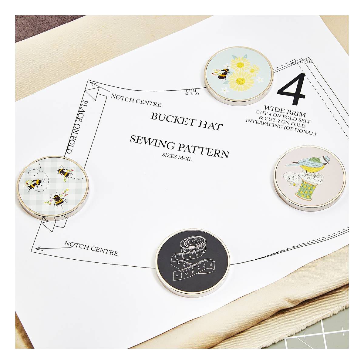 Sew Easy Bird Fabric Weights 4 Pack | Hobbycraft