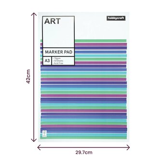 Marker Pad A3 50 Sheets | Hobbycraft