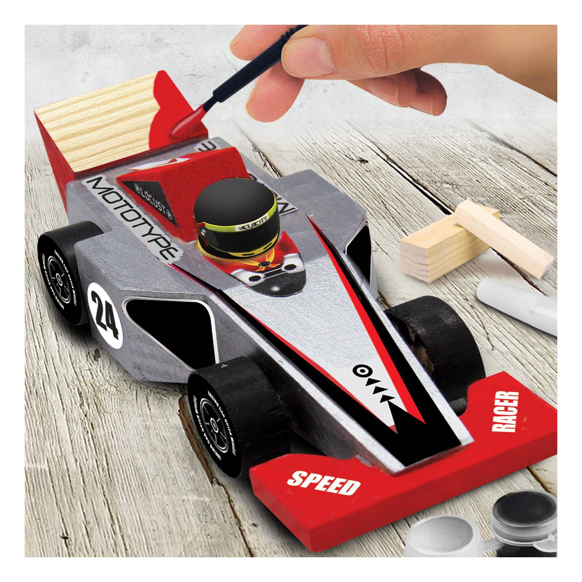 Wood WorX Racing Car Project Kit | Hobbycraft