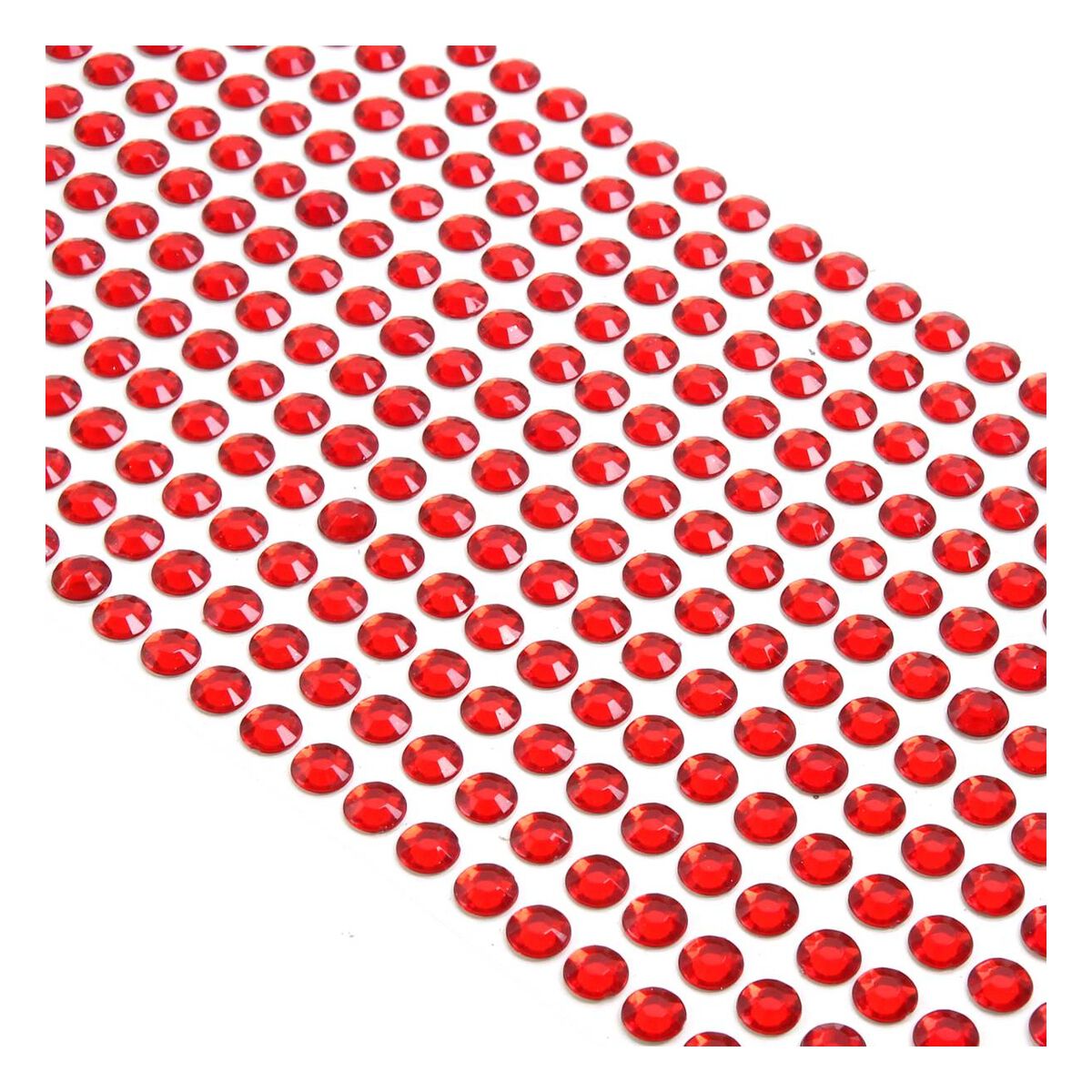 Red Adhesive Gems 6mm 504 Pack | Hobbycraft