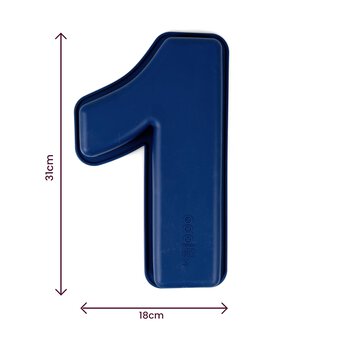 Whisk Number 1 Silicone Cake Mould | Hobbycraft