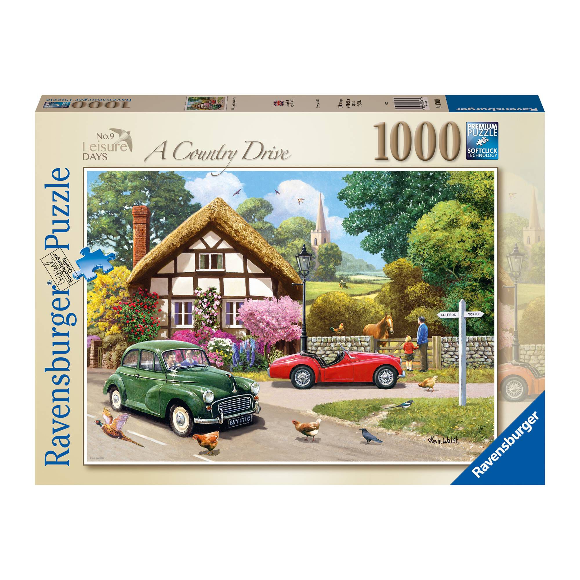 Ravensburger A Country Drive Jigsaw Puzzle 1000 Pieces | Hobbycraft