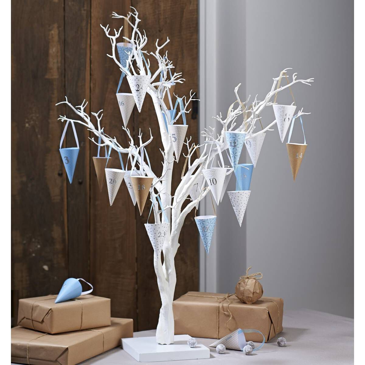 Decorative White Twig Tree 76cm | Hobbycraft