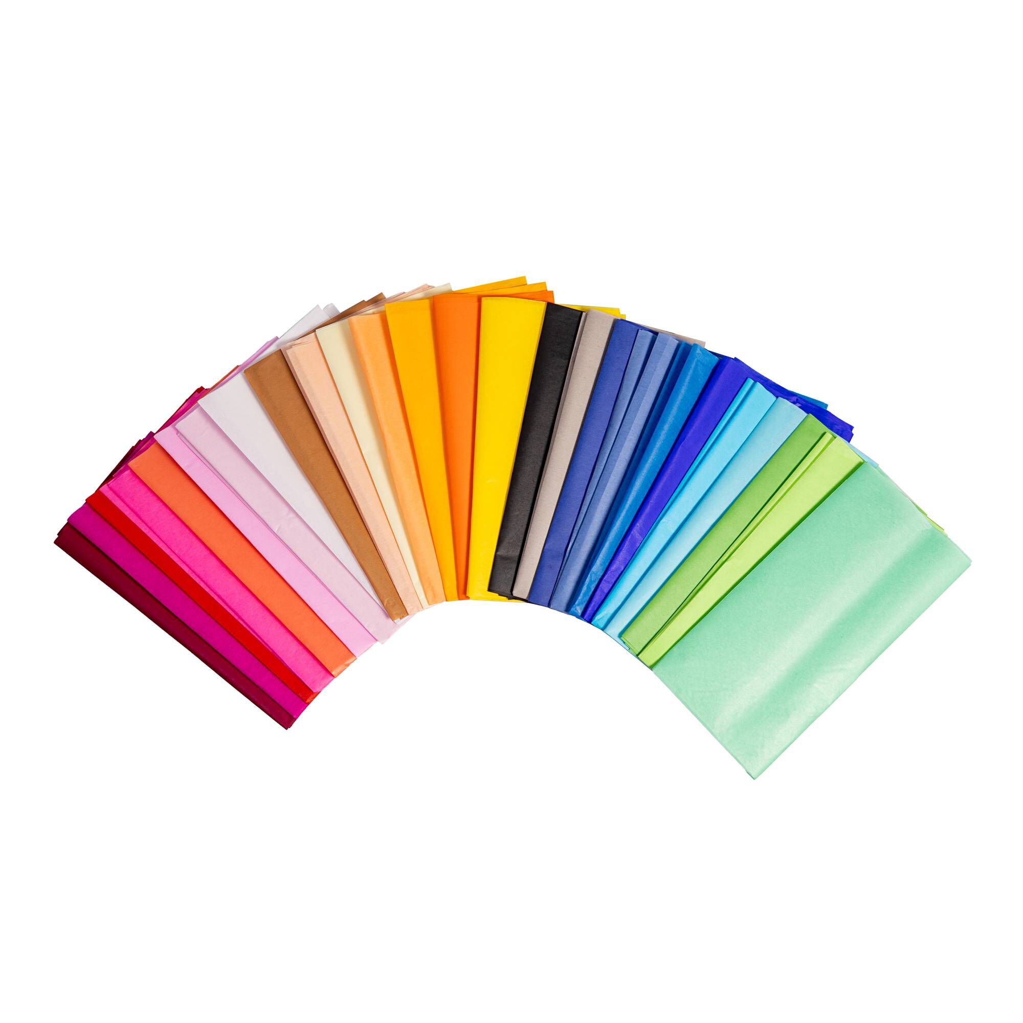 Assorted Tissue Paper 50cm x 65cm 50 Pack | Hobbycraft