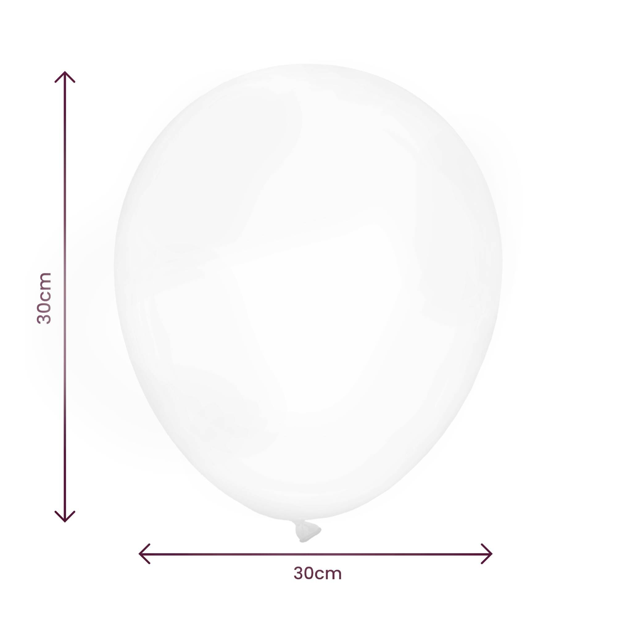 Transparent Latex Balloons 10 Pack | Hobbycraft