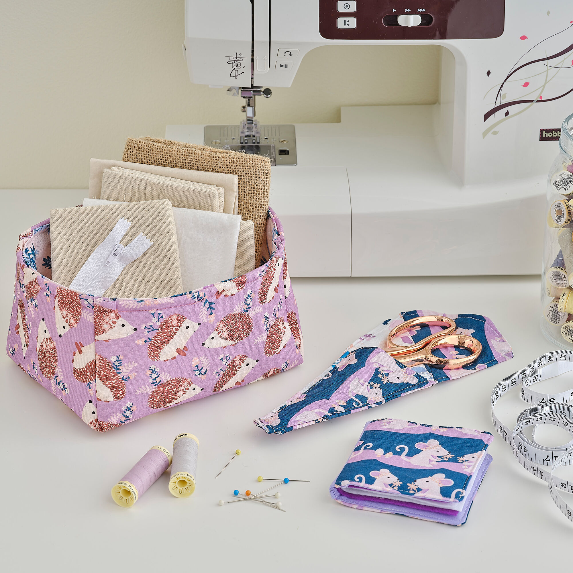 How to Make Fabric Sewing Accessories | Hobbycraft