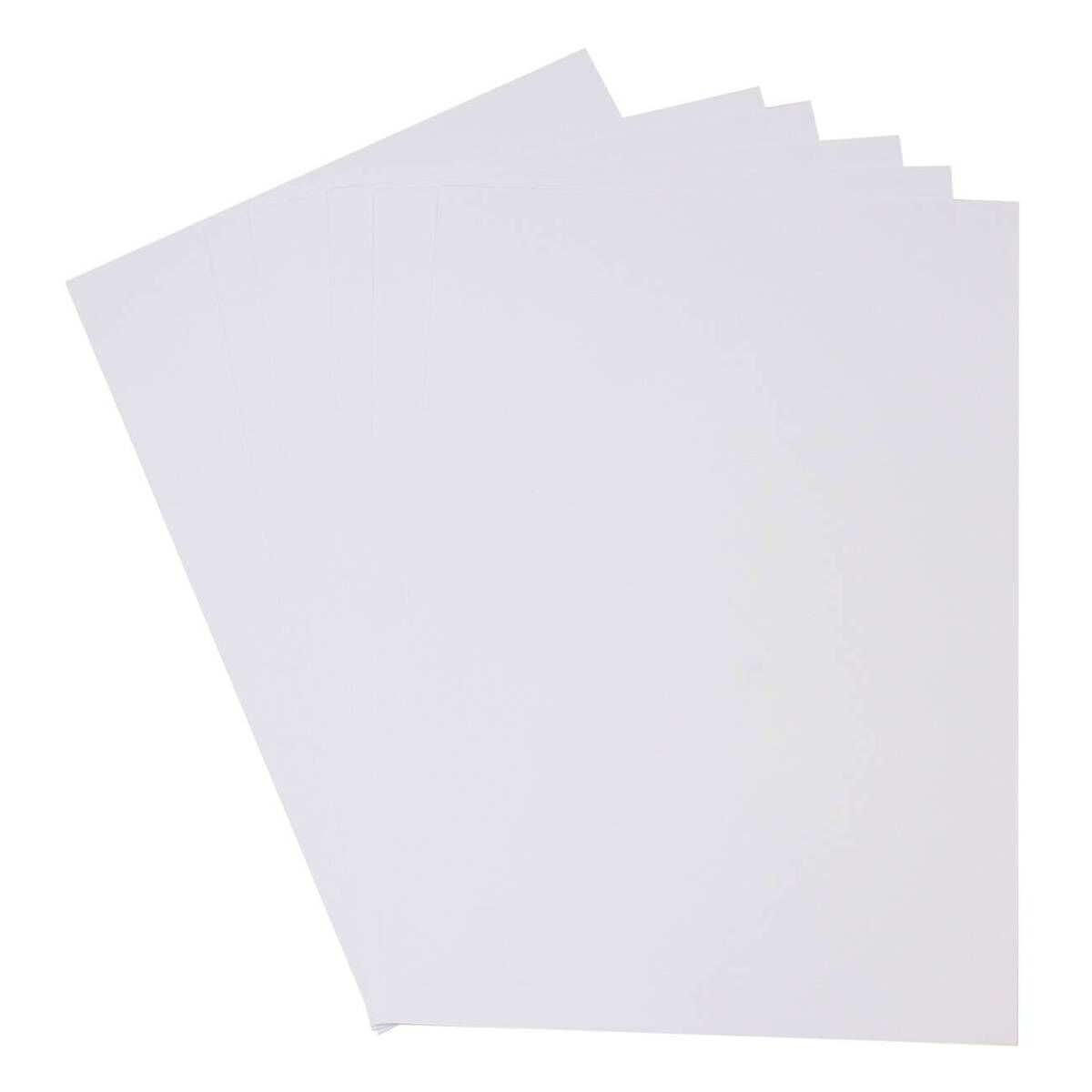White One Side Coated Stamping Board A4 25 Sheets | Hobbycraft