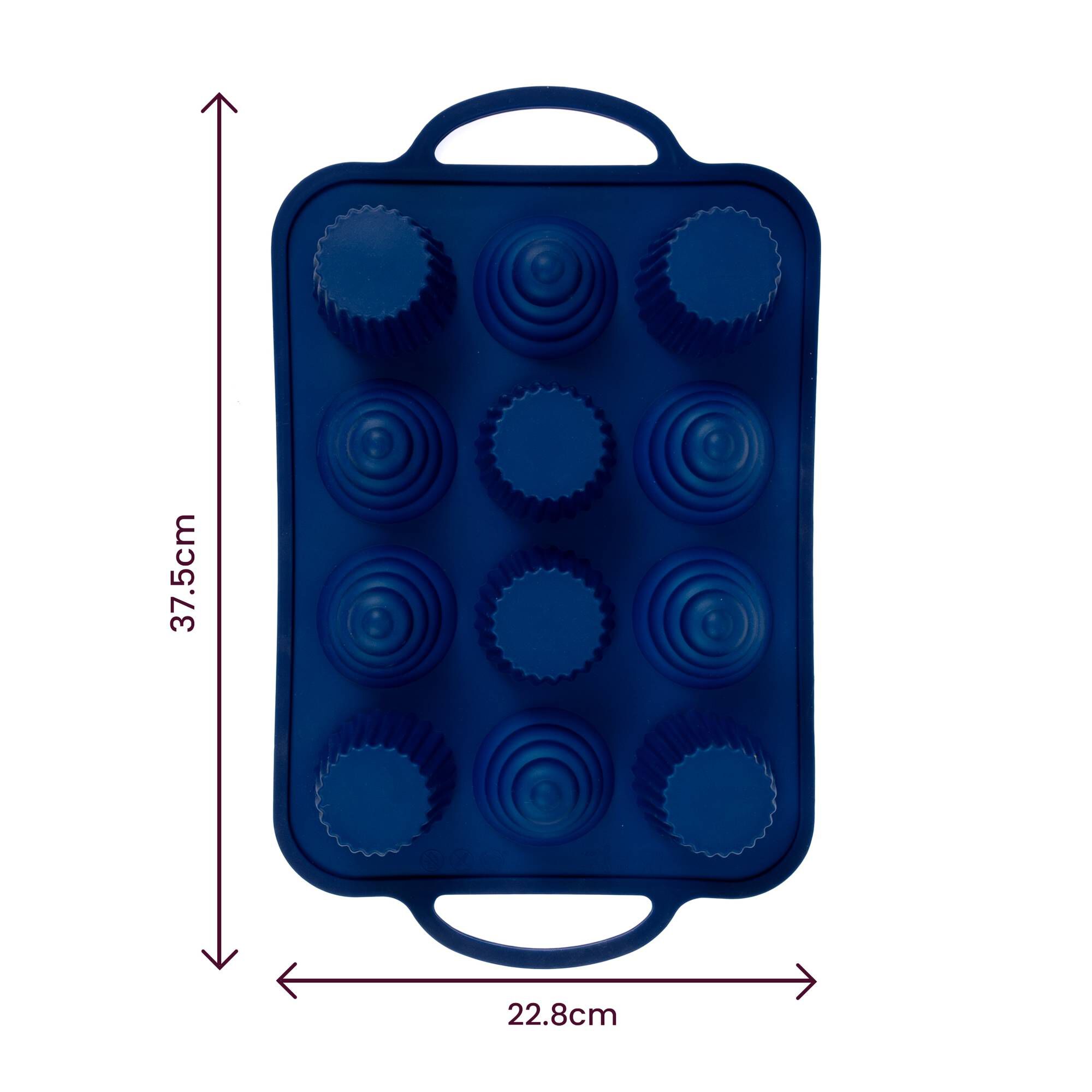 Whisk Mixed Cupcake Wireframed Silicone Bakeware 12 Wells | Hobbycraft