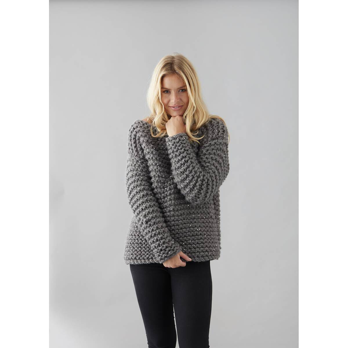 Knitcraft Hug It Out Chunky Jumper Digital Pattern 0043 | Hobbycraft