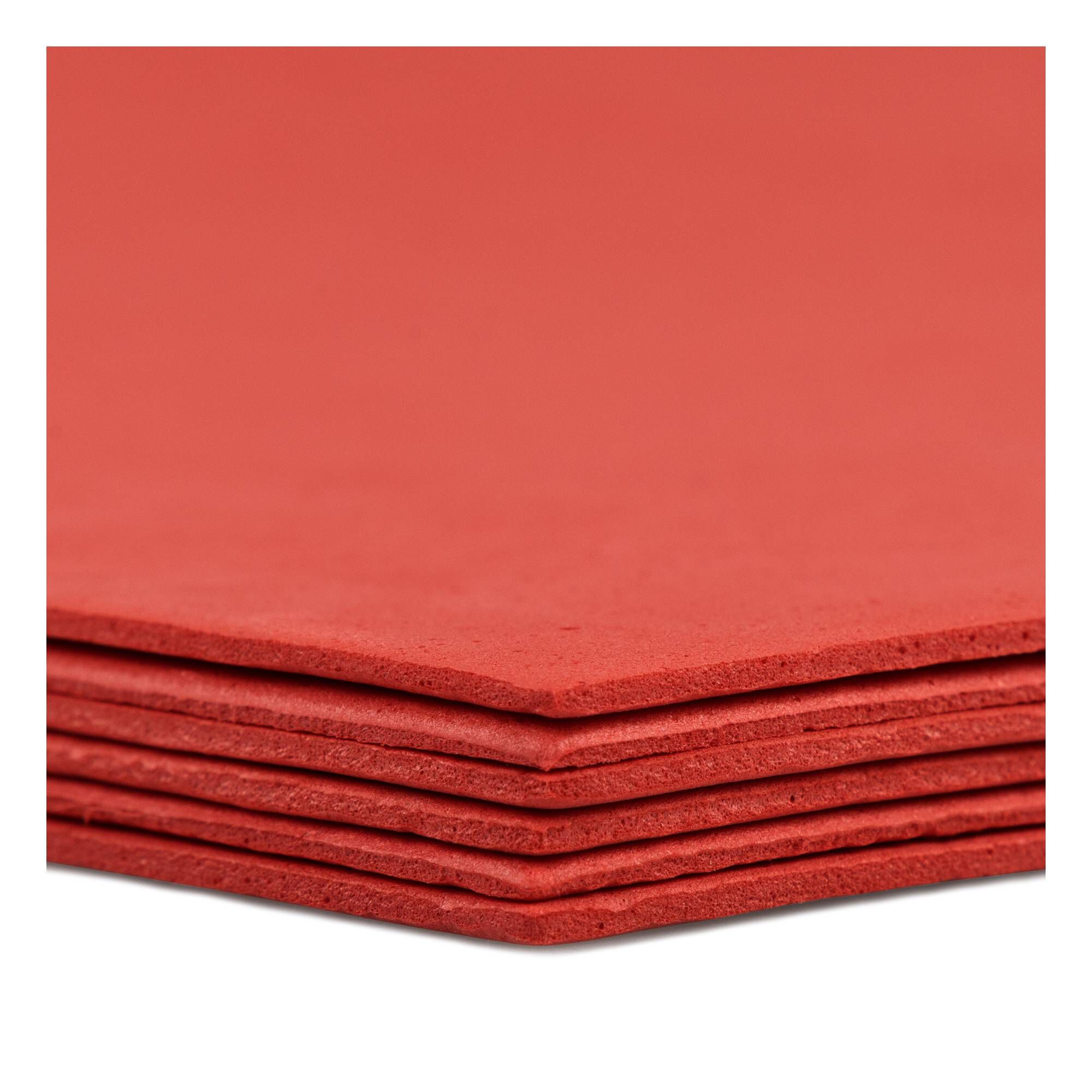 Red EVA Foam Sheets A4 6 Pack | Hobbycraft